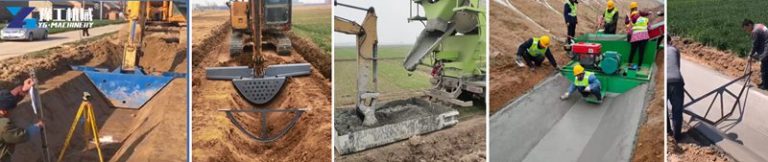 Canal Lining Machine | Agriculture canal concrete lining machine