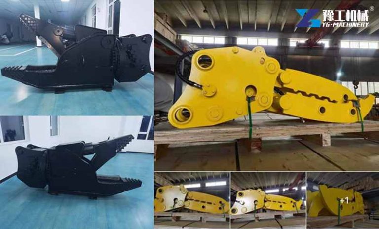 Hydraulic shears for excavator | Excavator shear attachment [Sale]
