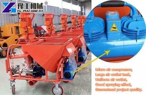 Gypsum Plastering Machine Auto Mortar Spray Plaster Price 2024