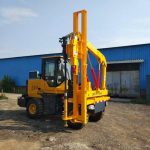 Guardrail Pile Driver YG-926W Guardrail Post Piling Drilling Price