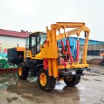 Guardrail Pile Driver YG-926W Guardrail Post Piling Drilling Price